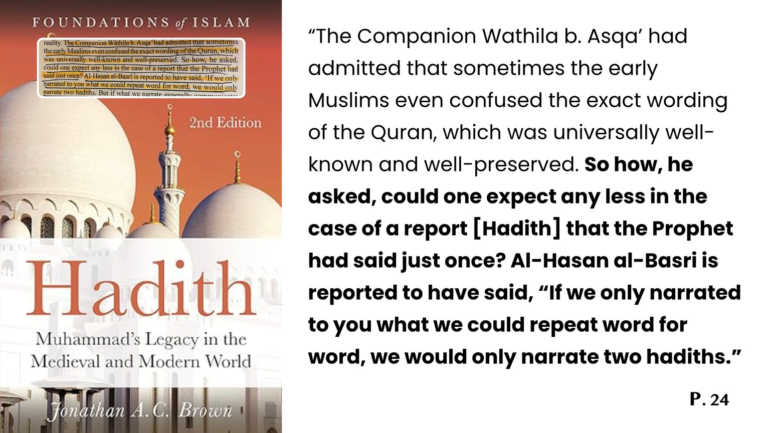 Why Stylometry Can’t Prove Hadith Authenticity – Quran Talk Blog
